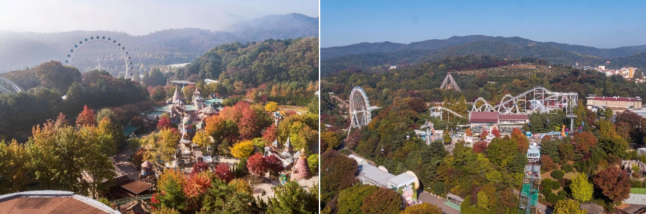 Riding high on Everland’s vivid autumnal scenery - Samsung C&T Newsroom